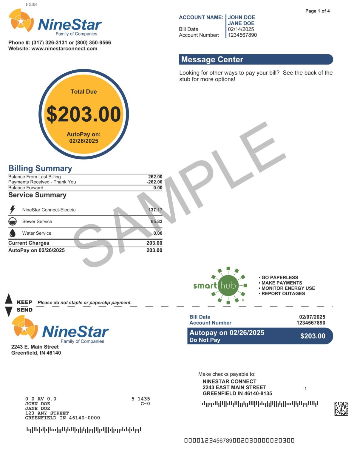bill - NineStar Connect